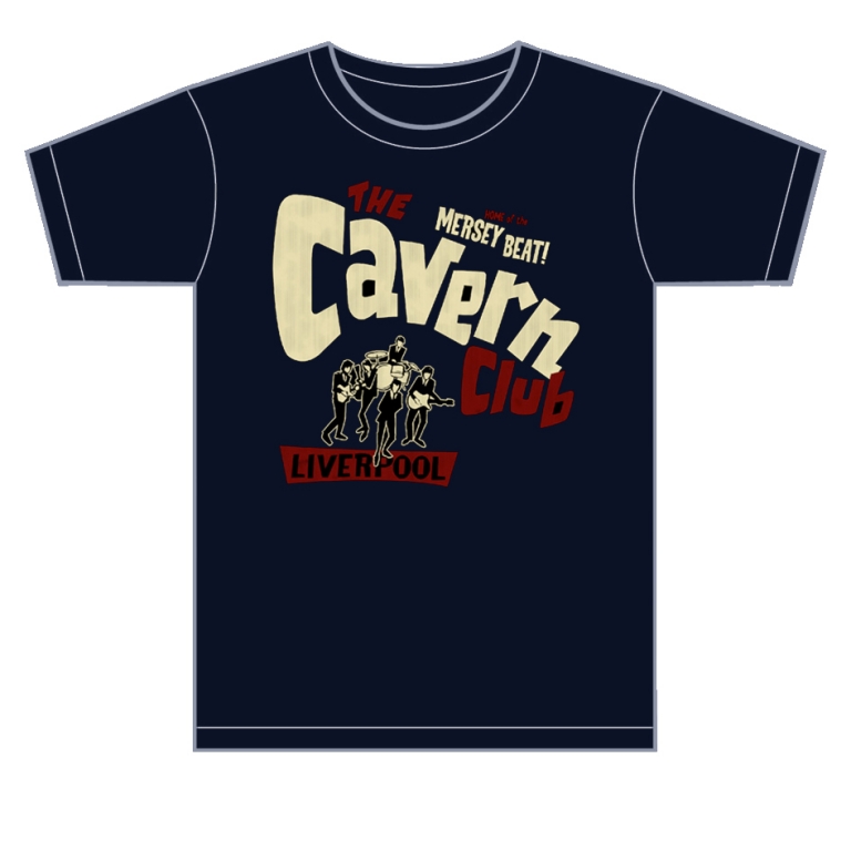 Men's Cavern Club Red Vintage logo T-Shirt - Cavern Club