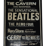 The Beatles at the Cavern Club poster tin sign - Cavern Club