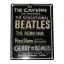 The Beatles at the Cavern Club poster tin sign - Cavern Club