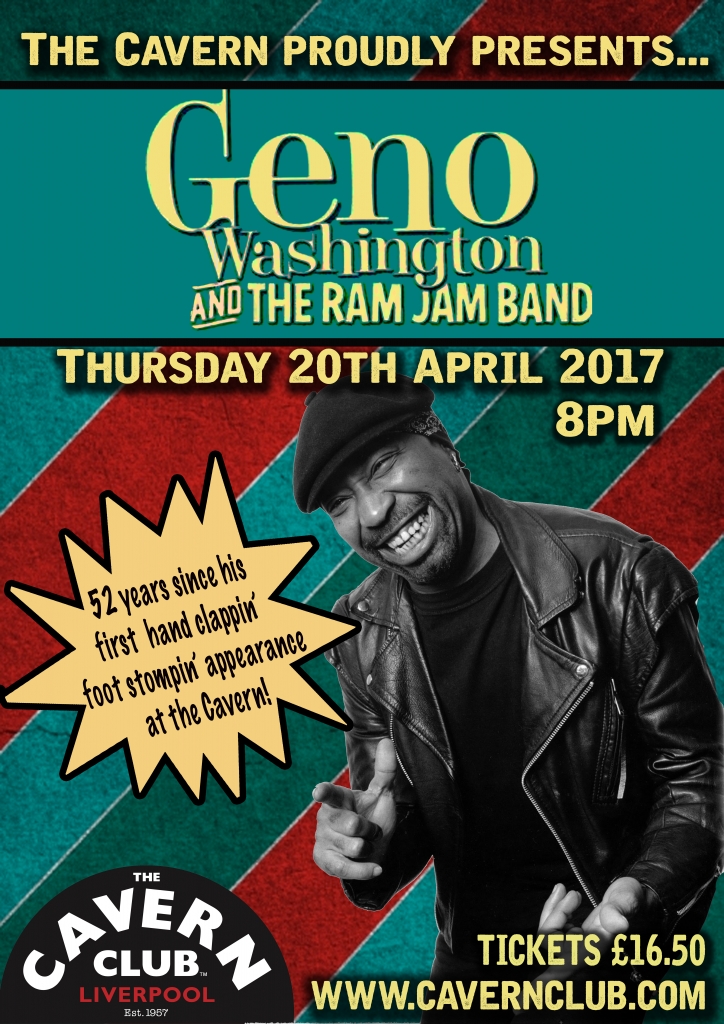 Hand Clappin’ & Foot Stompin’ with Geno Washington! - Cavern Club